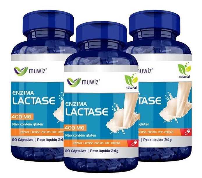 Lactase Enzima - Kit com 180 Cápsulas | Loja Singular