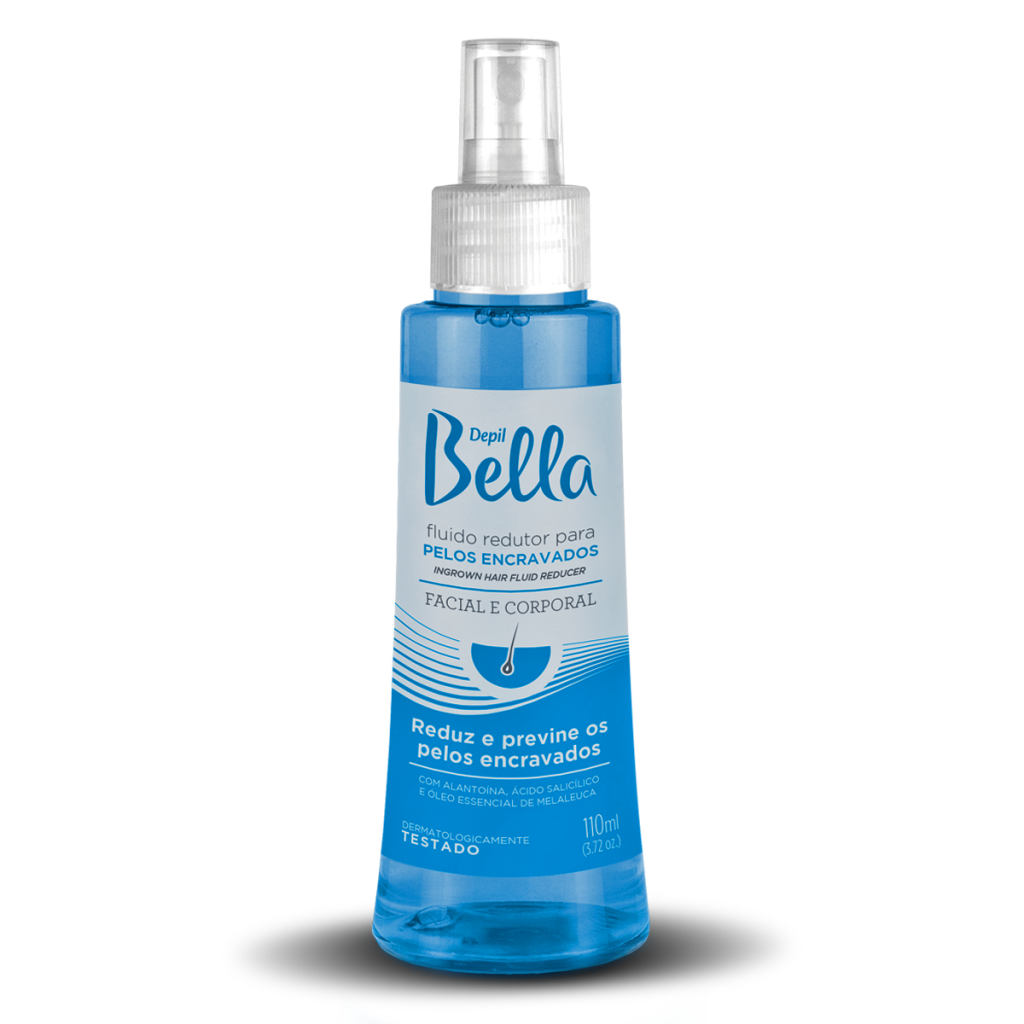 Fluído Redutor para Pelos Encravados Depil Bella 110ml (Facial e ...