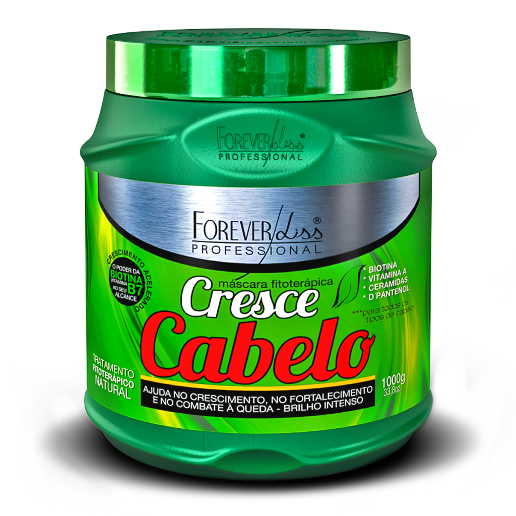 Máscara Fitoterápica Cresce Cabelo ForeverLiss 1kg - Loja Singular